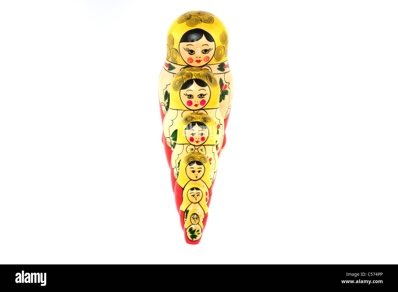 Matryoshka Doll Painting High Resolution Stock Photography and Images ...