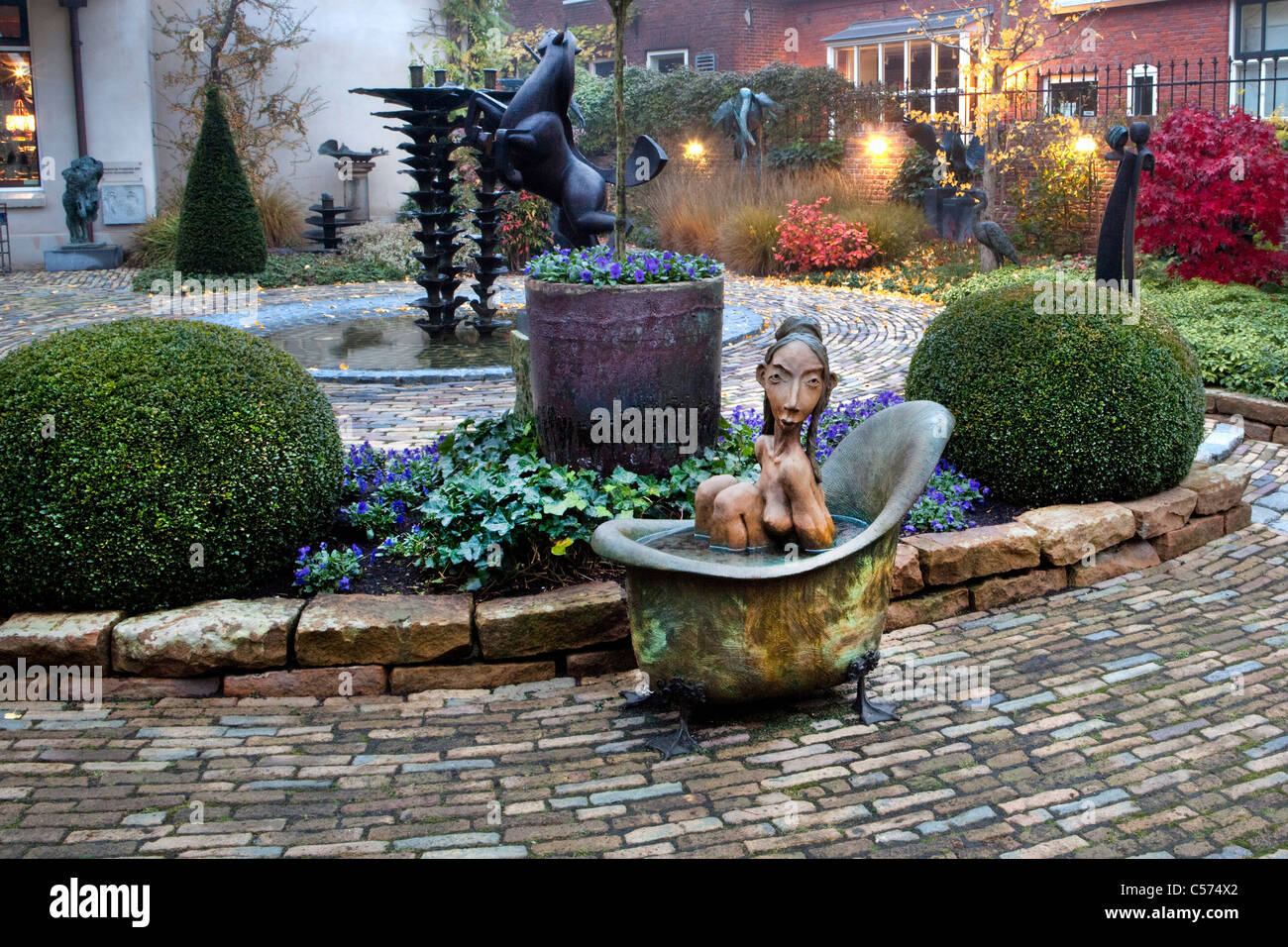 The Netherlands, Ootmarsum. Art gallery Stock Photo - Alamy