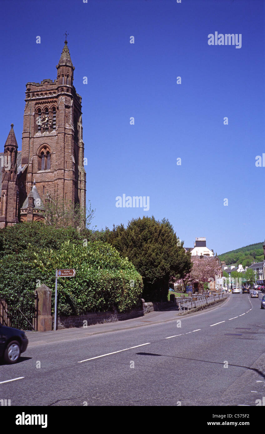 Moffat high street hi-res stock photography and images - Alamy
