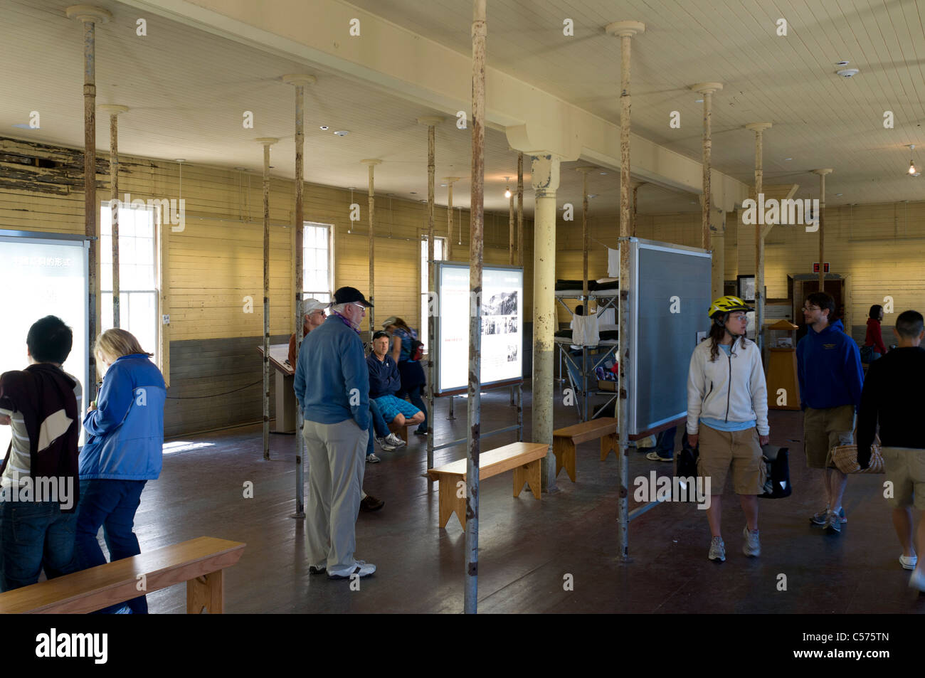 Chinese Poetry, Immigration Station, Angel Island, California Stock ...