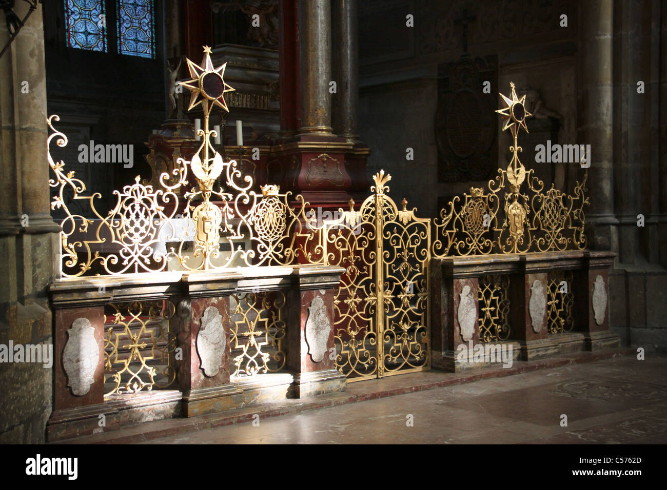 Religious decorations, deities, artifacts, sculptures around Prague ...