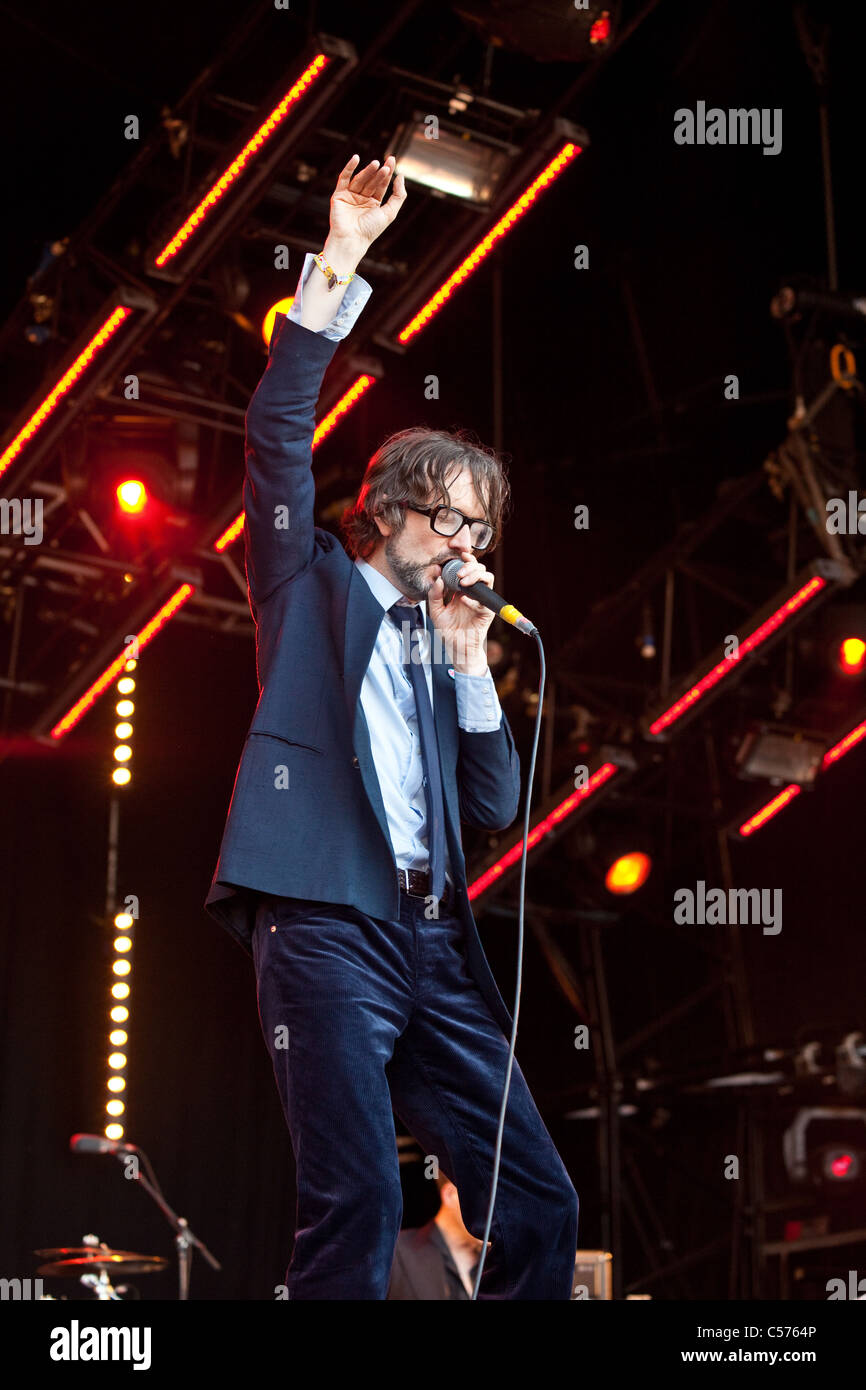 Pulp glastonbury festival hi-res stock photography and images - Alamy