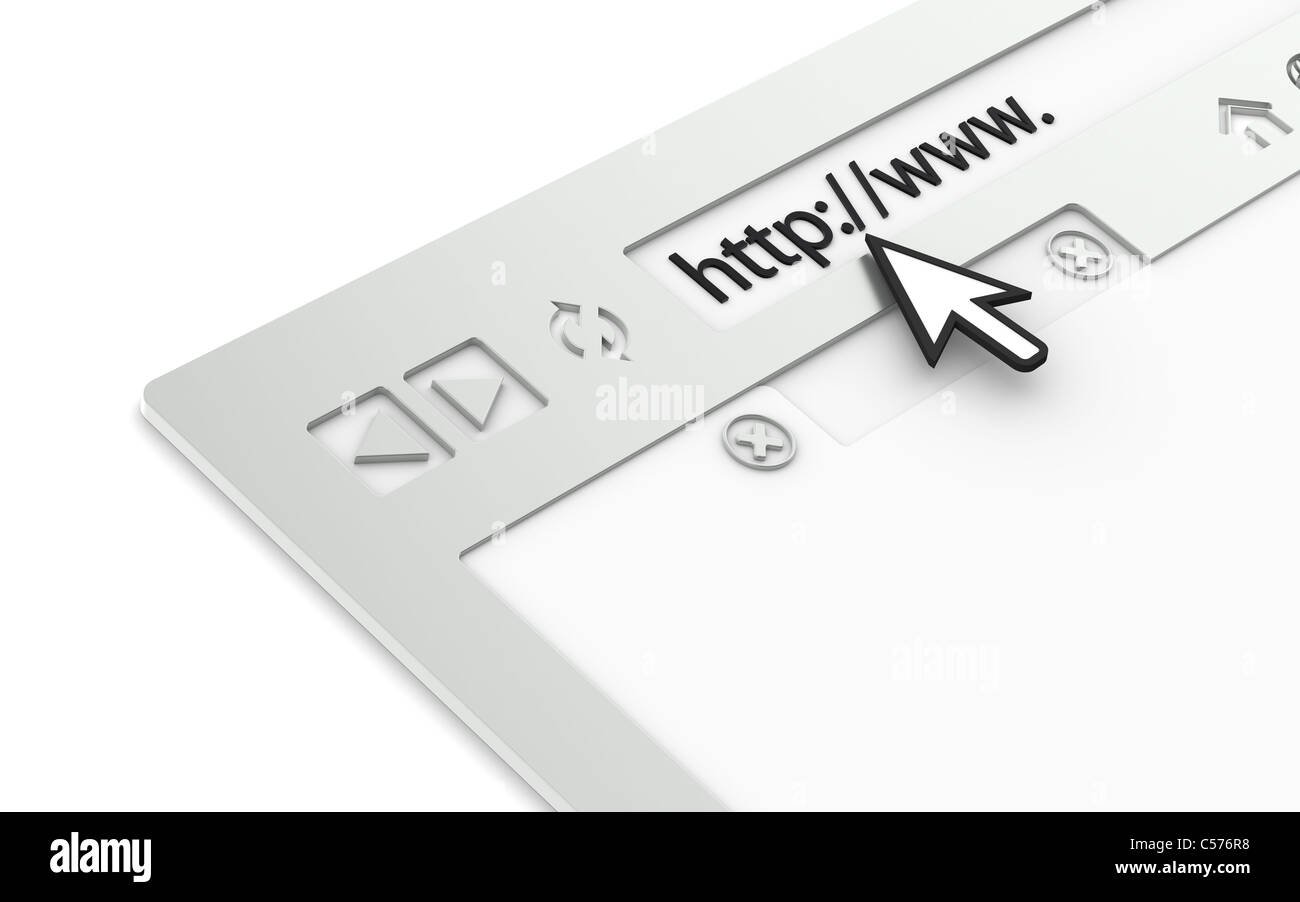 Chrome Browser window 2011, isolated on white Stock Photo - Alamy