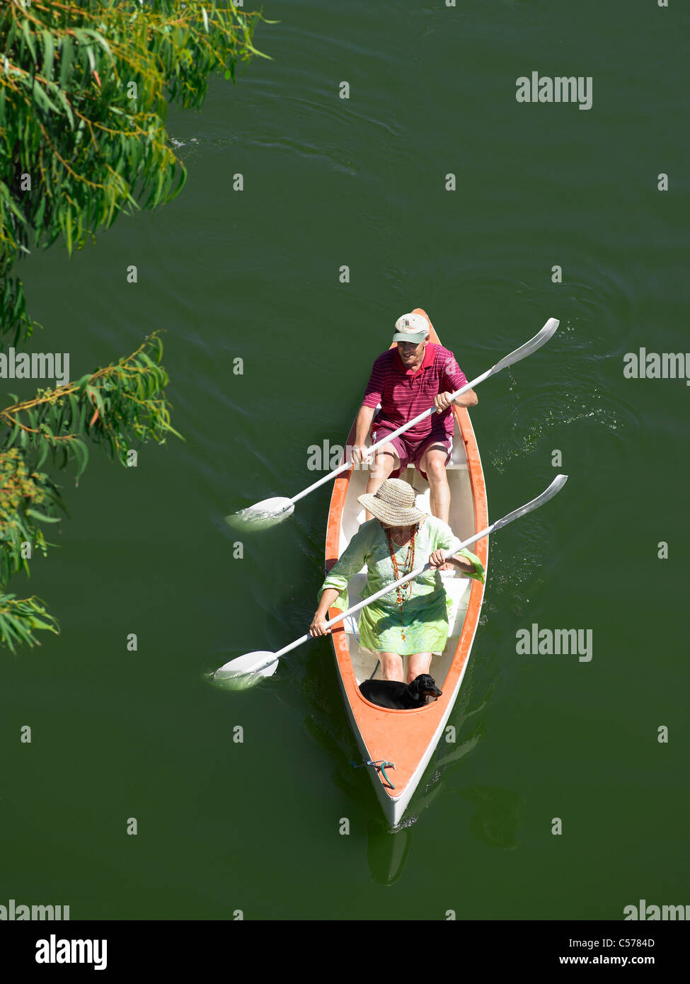 Canoe and lake hi-res stock photography and images - Alamy