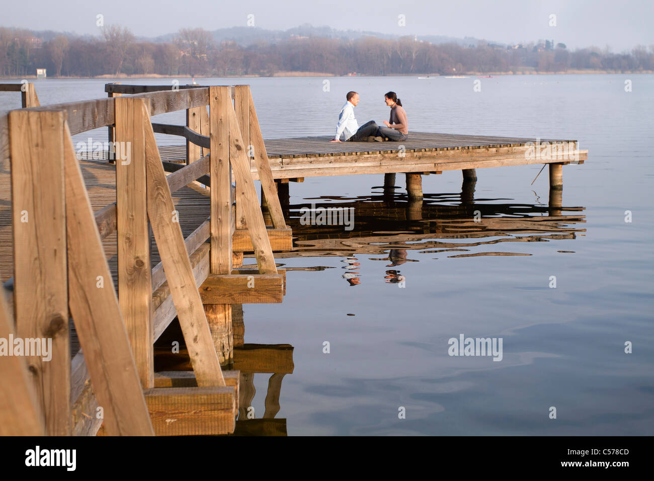 Overlooking lake hi-res stock photography and images - Alamy