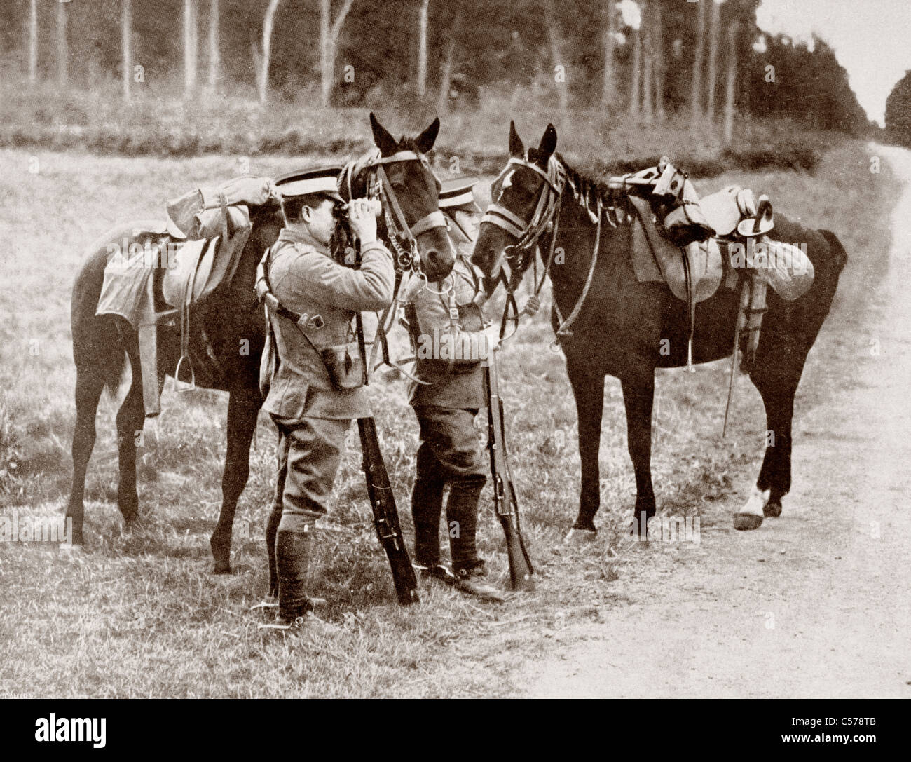 British Cavalry Wwi Stock Photos & British Cavalry Wwi Stock Images - Alamy