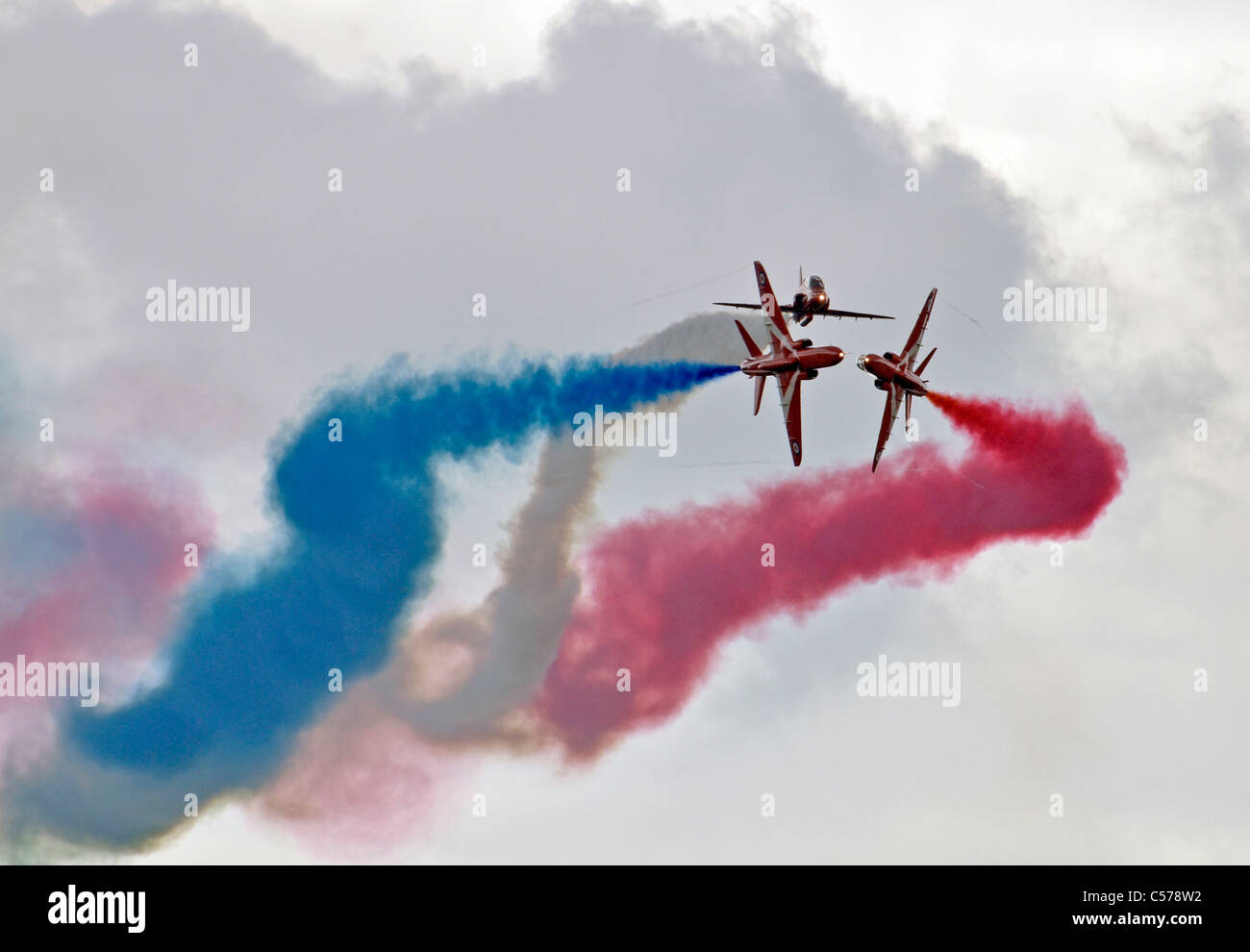 Raf red arrows hi-res stock photography and images - Alamy