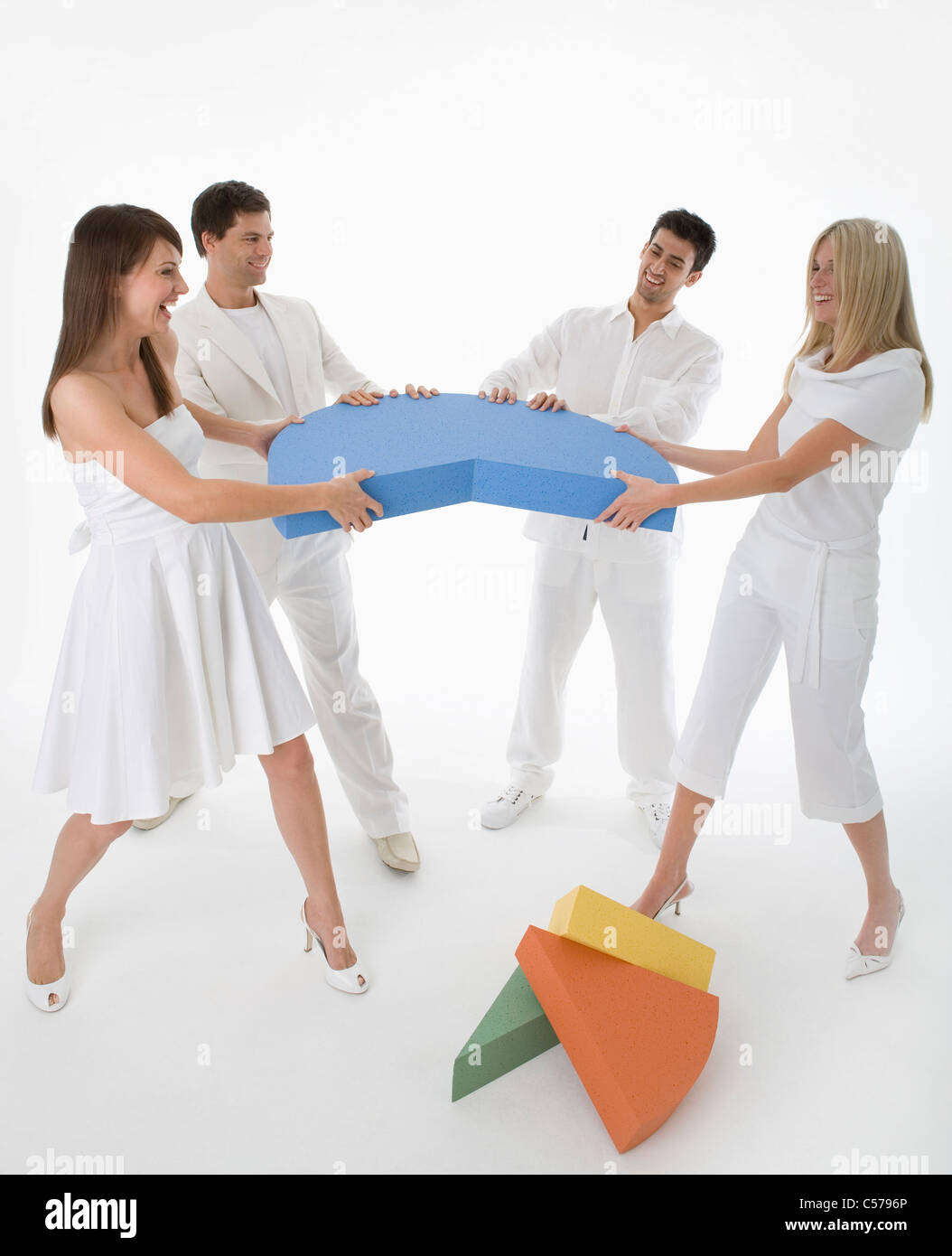 Business disagreement percentage hi-res stock photography and images ...