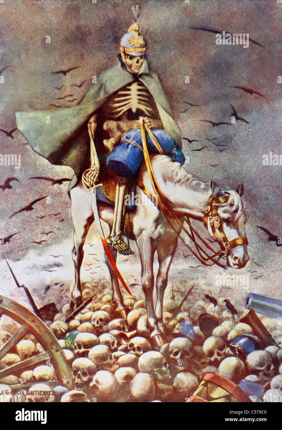 Death on battlefield hi-res stock photography and images - Alamy