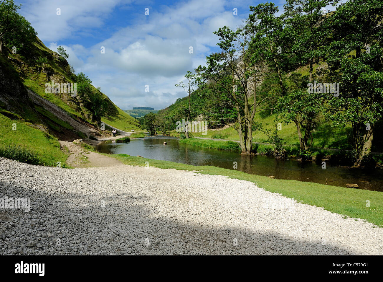 dovedale derbyshire england uk Stock Photo - Alamy