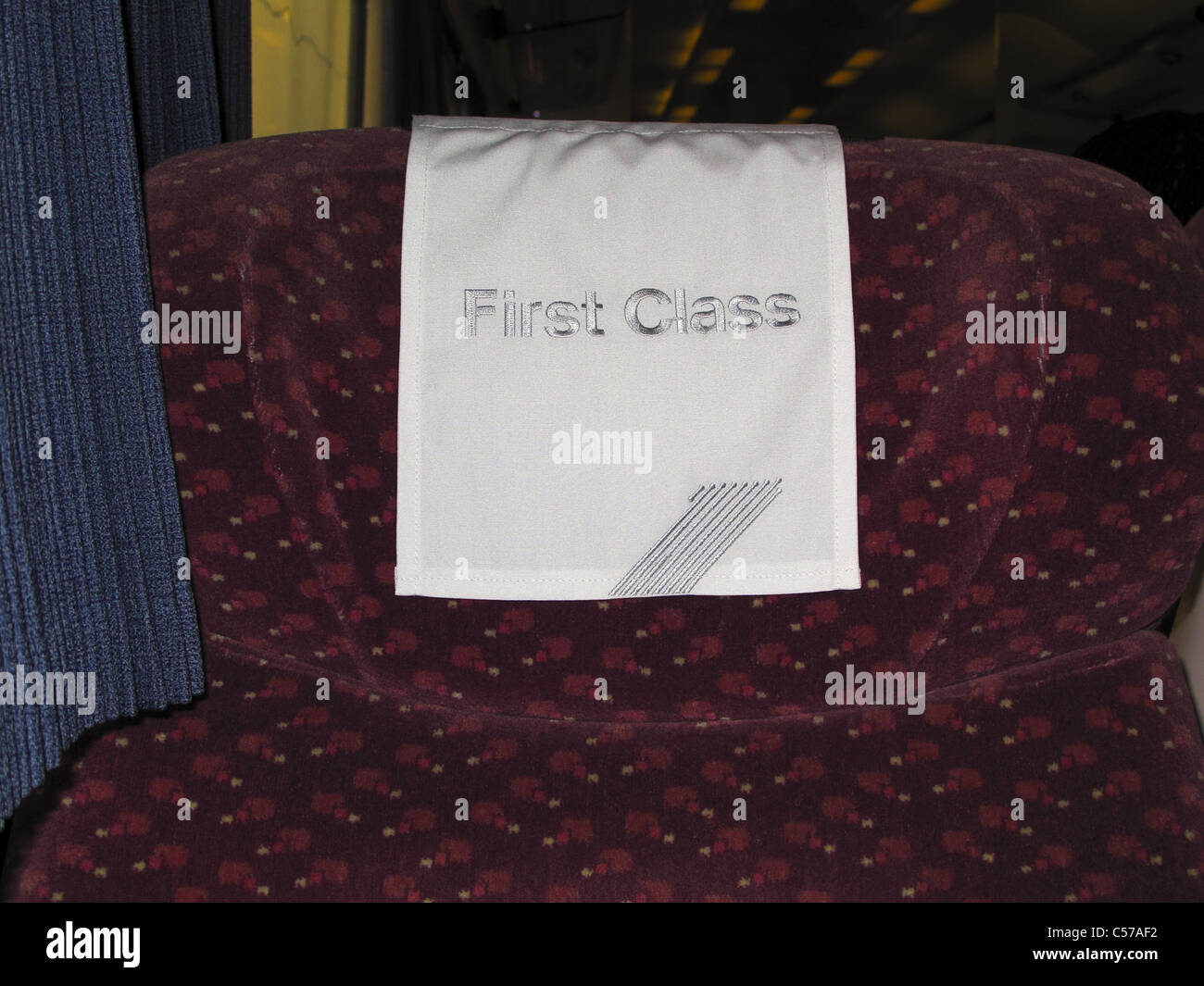 First class train seat hi-res stock photography and images - Alamy