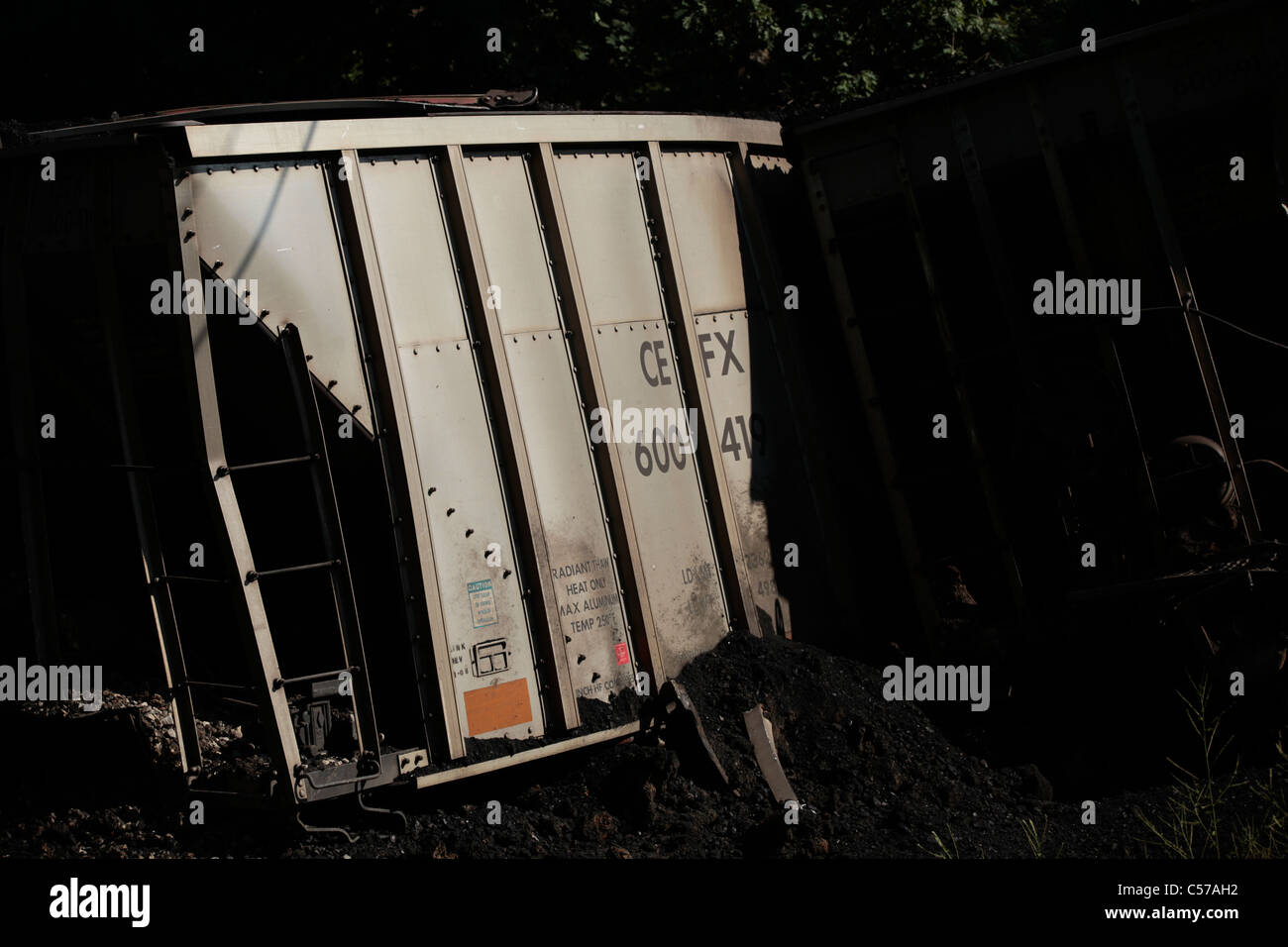 Rail derail hi-res stock photography and images - Alamy