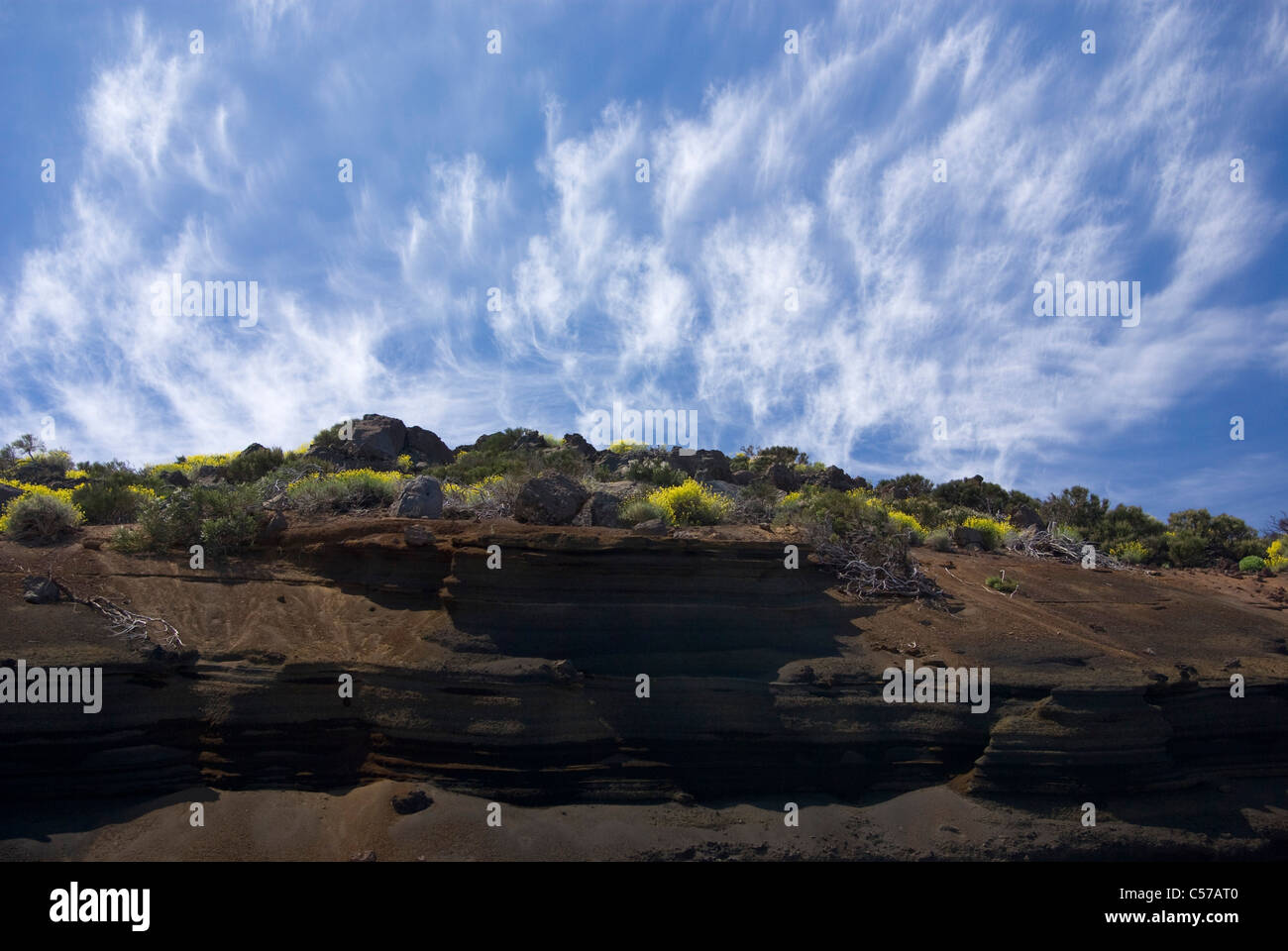 Erosion of volcanic ash hi-res stock photography and images - Alamy