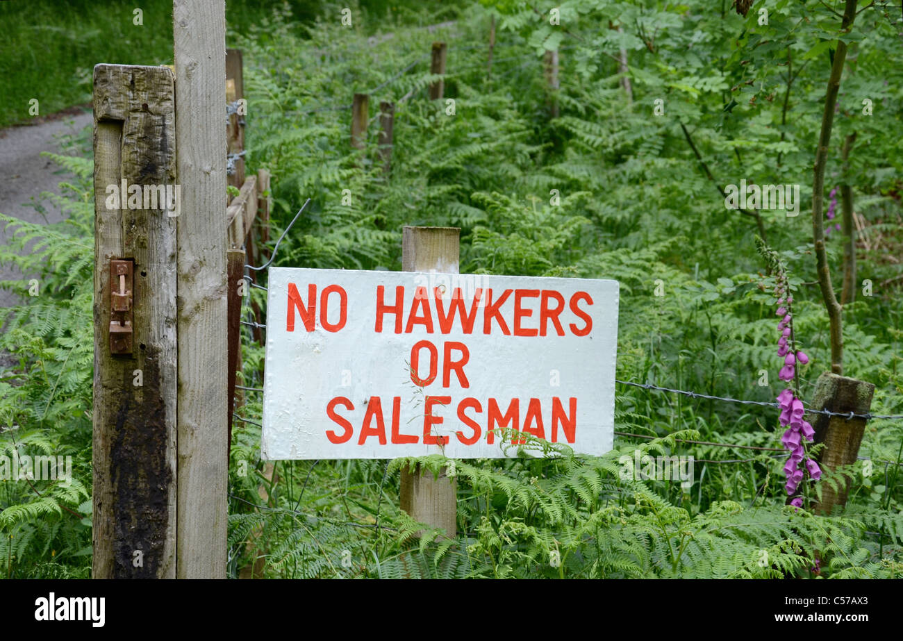 No salesman sign hi-res stock photography and images - Alamy