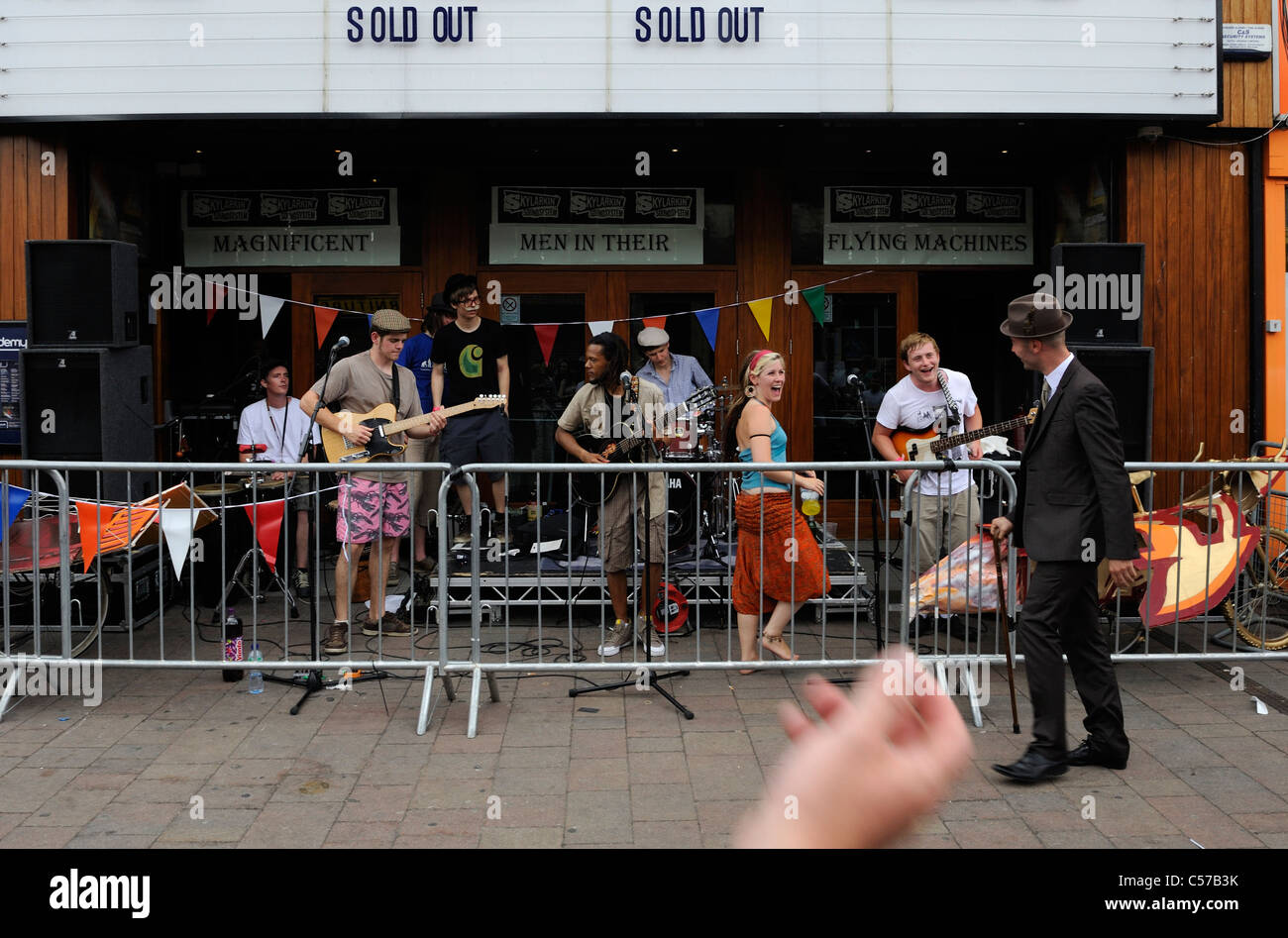 Music & Dance - Street Party Stock Photo - Alamy