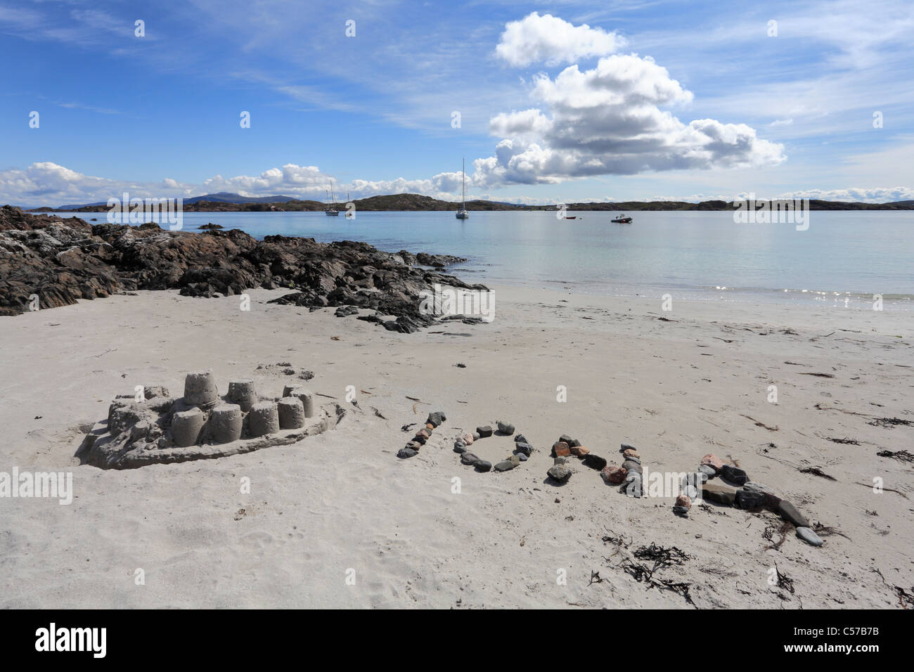 Iona island castle scotland hi-res stock photography and images - Alamy