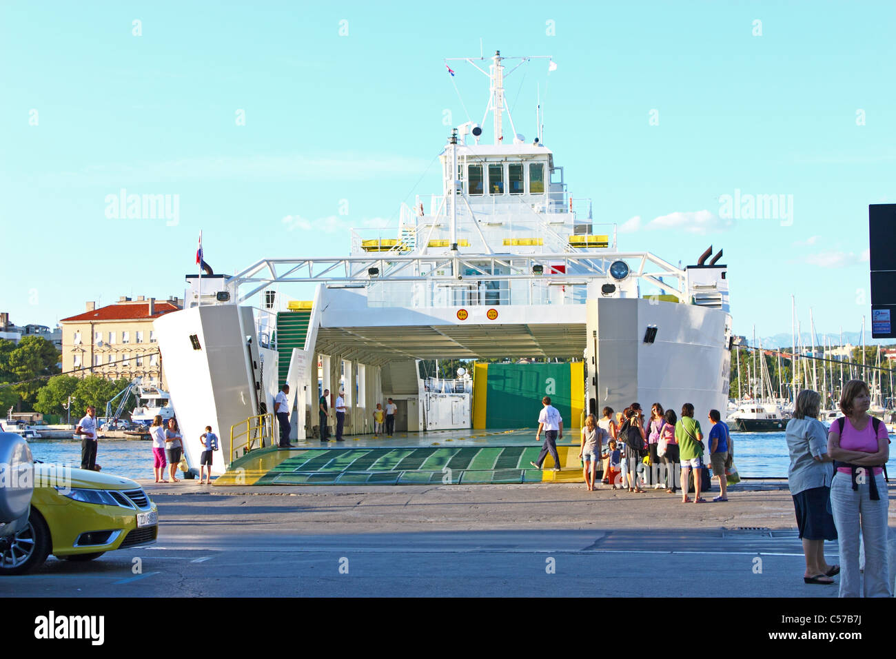 Car ferry loading hi-res stock photography and images - Alamy