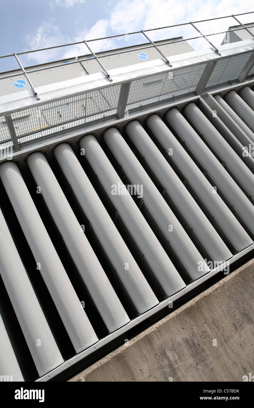 Large heat exchange unit at factory Stock Photo - Alamy