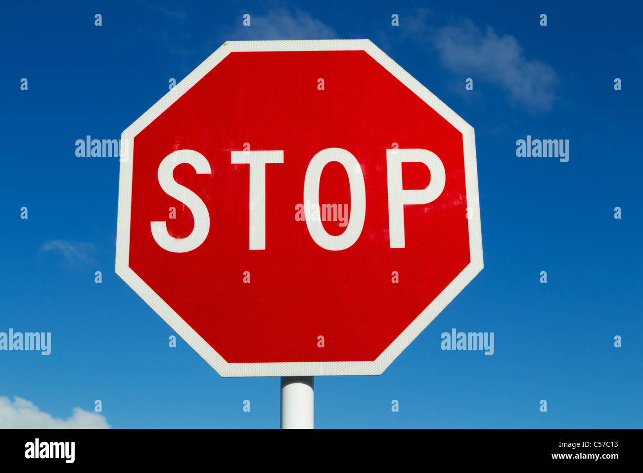 Octagon road traffic stop sign hi-res stock photography and images - Alamy