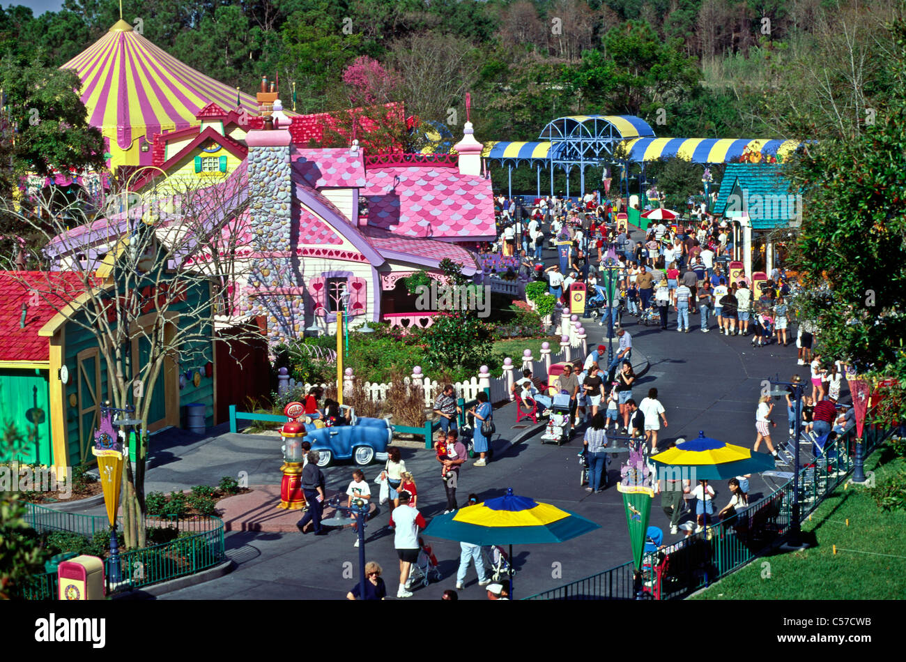 Disney World Magic Kingdom Florida USA 1997 25th Anniversary ...