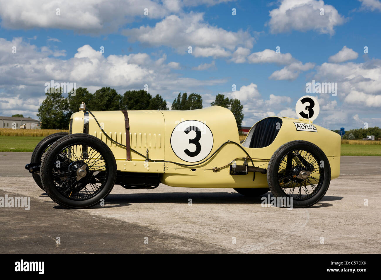 1923 Alvis 12/50 200 mile race car Stock Photo - Alamy