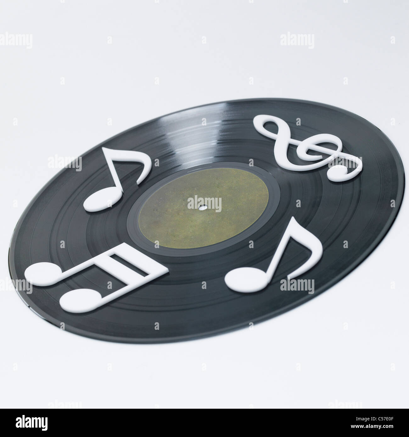 Cd music notes hi-res stock photography and images - Alamy