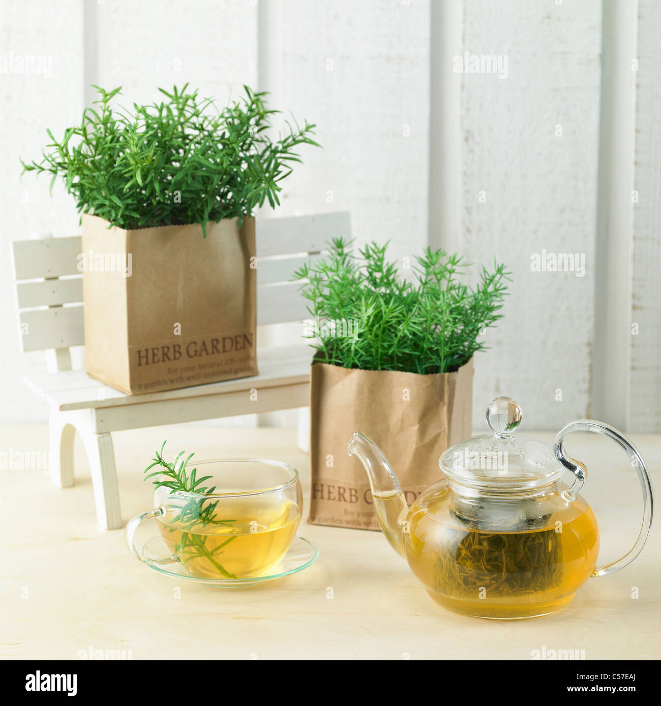 herb and tea Stock Photo - Alamy