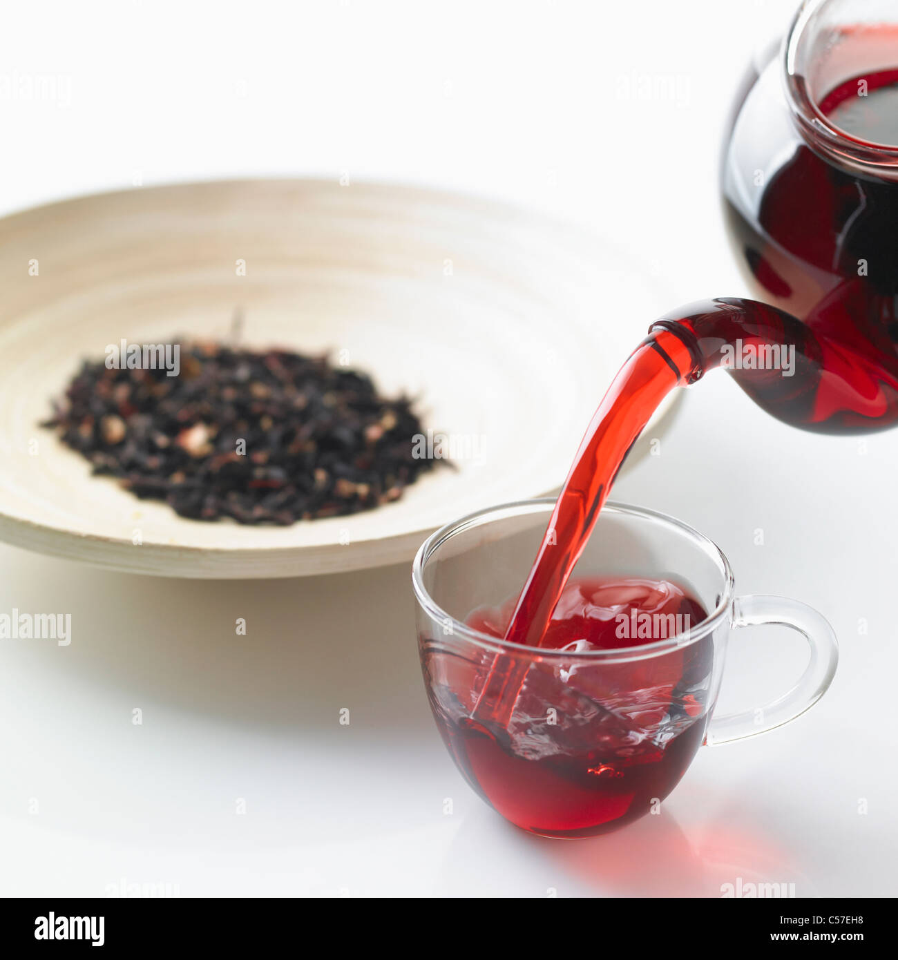 tea and tea ware Stock Photo - Alamy