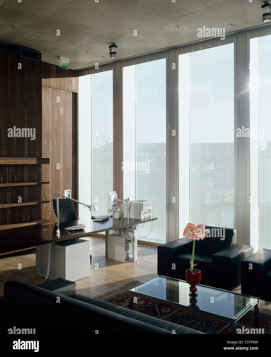 Netherlands Embassy, Berlin. The Dutch Ambassadors office interior ...