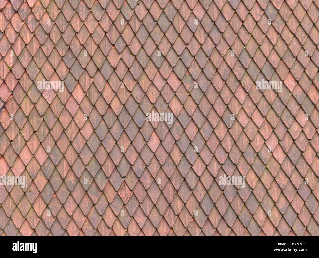 Tiled roof seamless pattern hi-res stock photography and images - Alamy