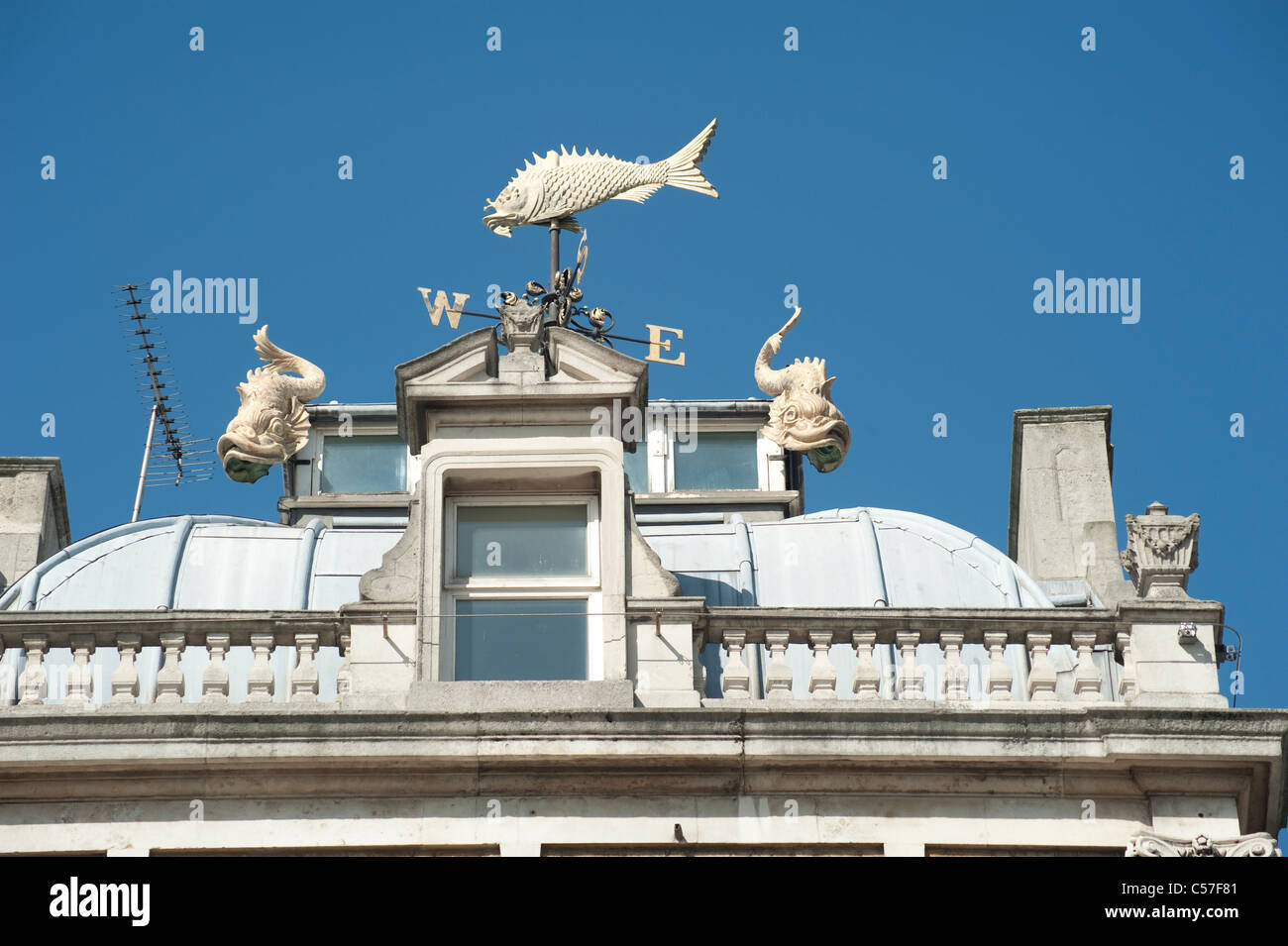 Fish wind vane hi-res stock photography and images - Alamy
