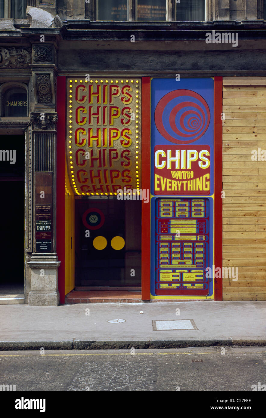 Chips with everything hi-res stock photography and images - Alamy