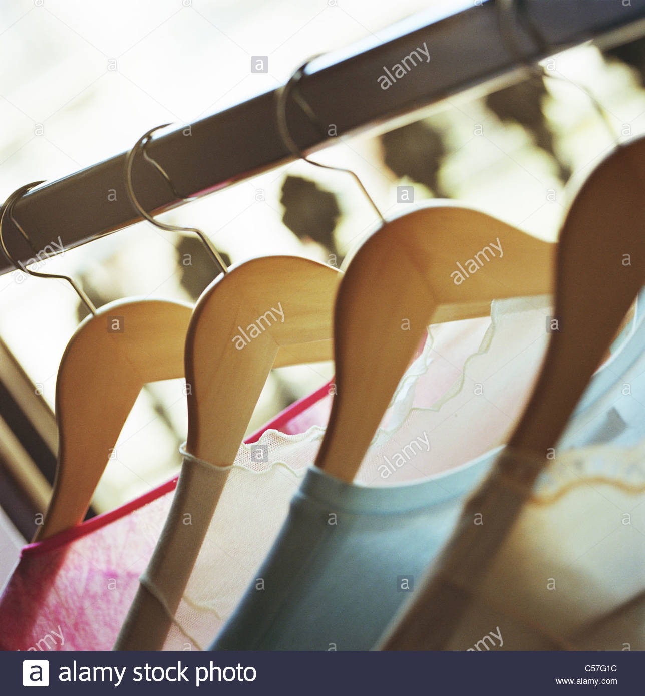 Hanging Up Clothes High Resolution Stock Photography and Images - Alamy