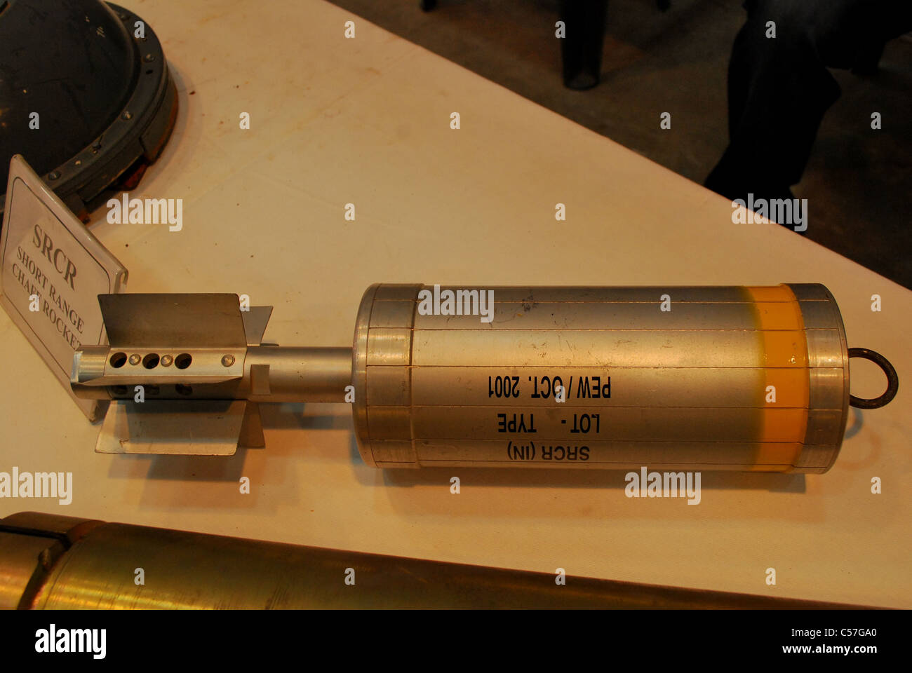 short range chaff rocket-SRCR [IN] Stock Photo - Alamy