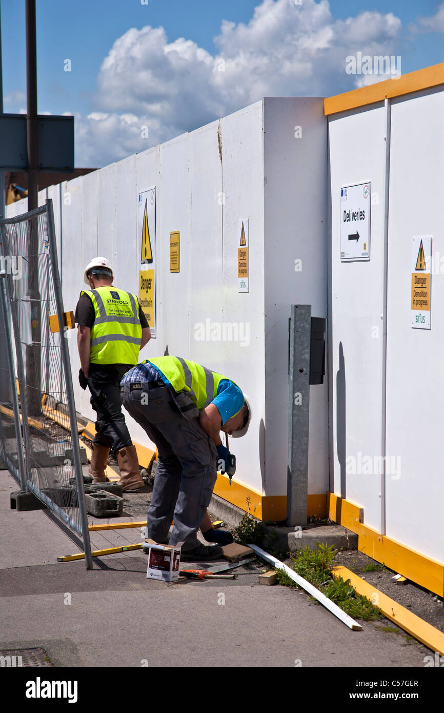 Men at Work Stock Photo - Alamy