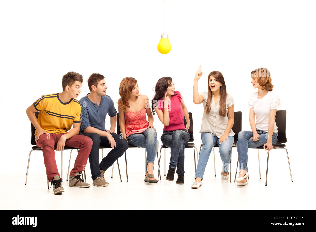 Amazed Group High Resolution Stock Photography and Images - Alamy