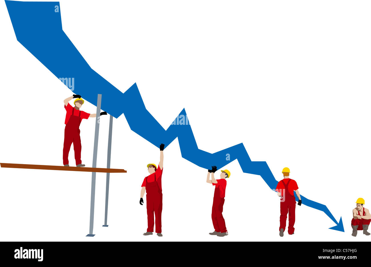 Lowering down chart hi-res stock photography and images - Alamy