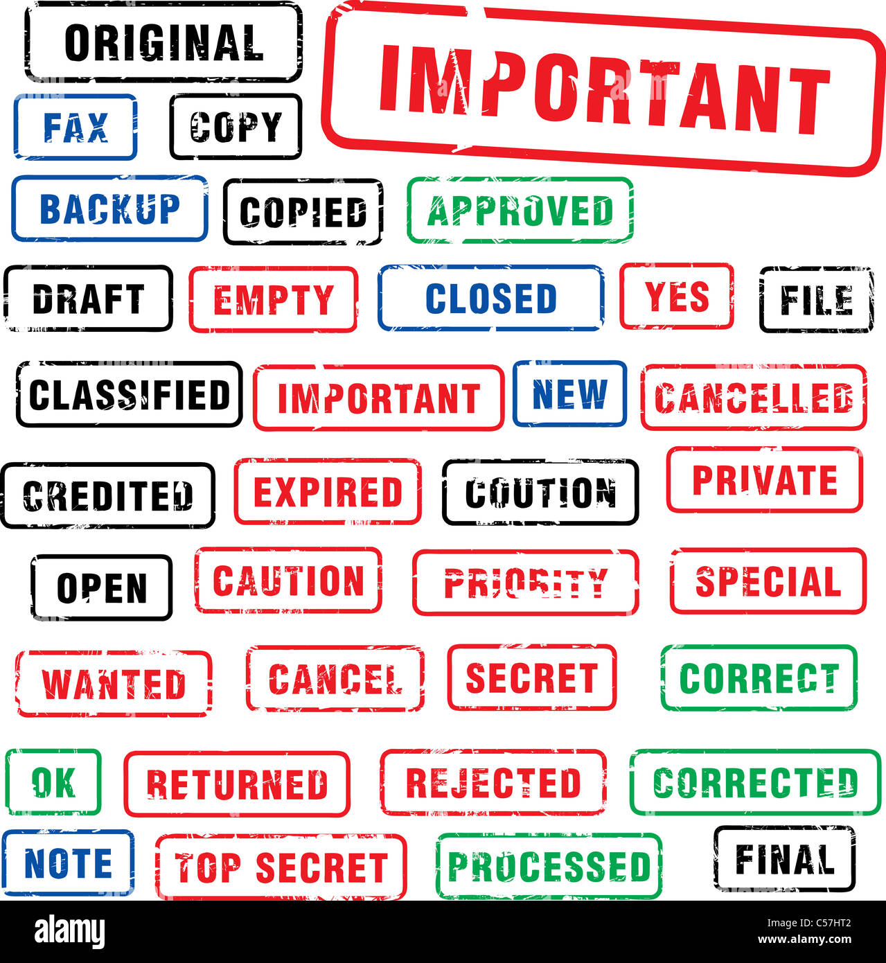 Approved stamp hi-res stock photography and images - Alamy