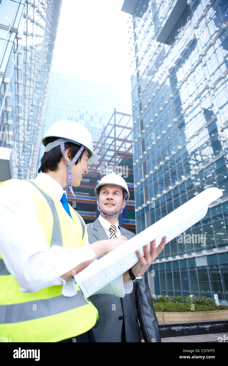 trustful construction business partner Stock Photo - Alamy