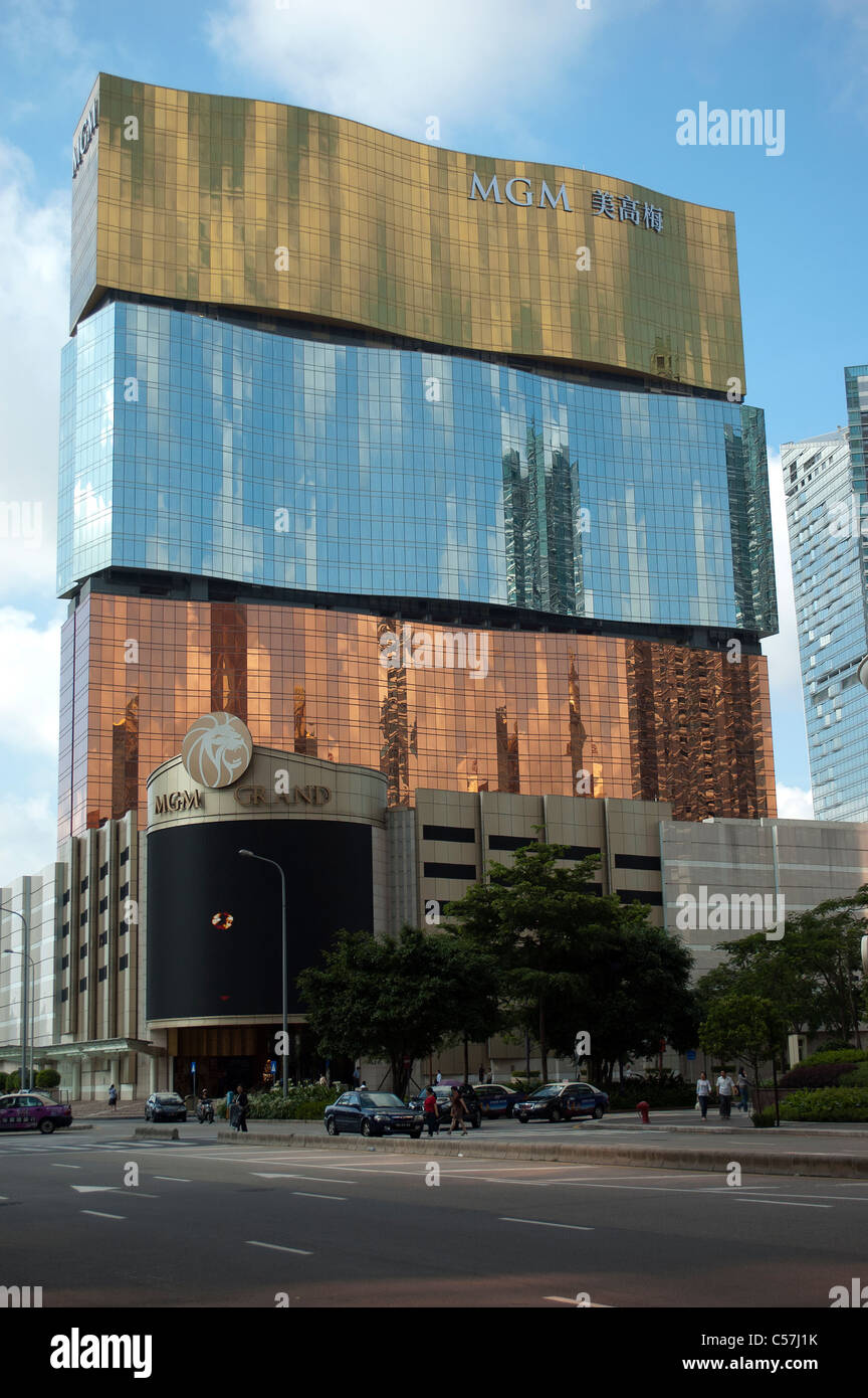 The MGM casino hotel, Macau, China, South East Asia Stock Photo - Alamy