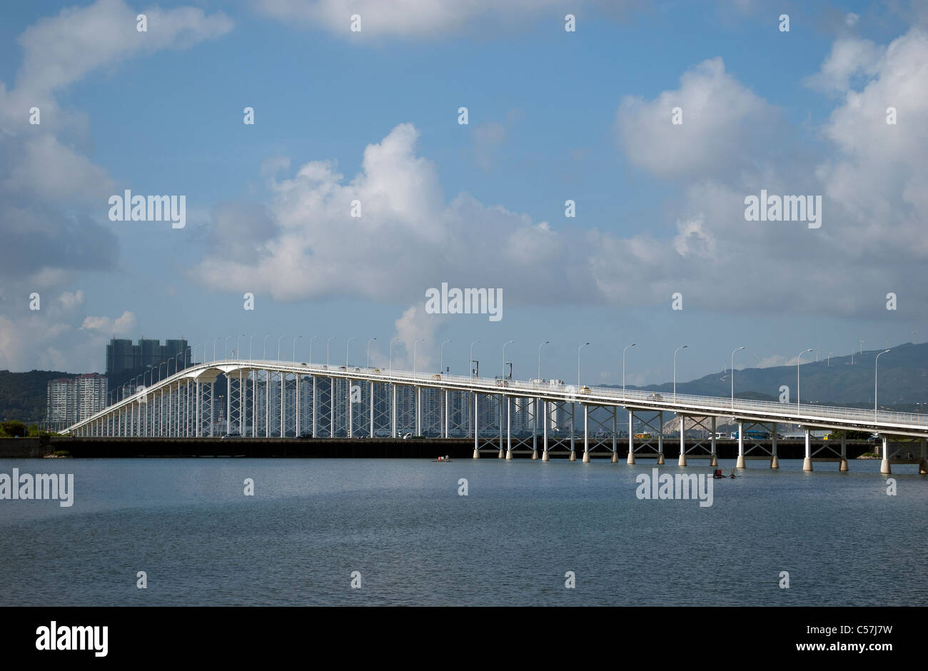 Macau Bridge Stock Photo - Alamy