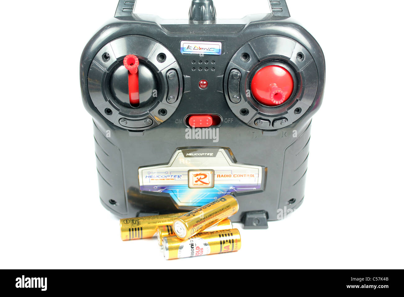 remote control of a toy with batteries Stock Photo - Alamy