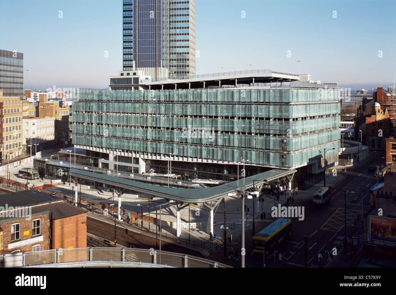 Transport Interchange, Manchester Stock Photo - Alamy
