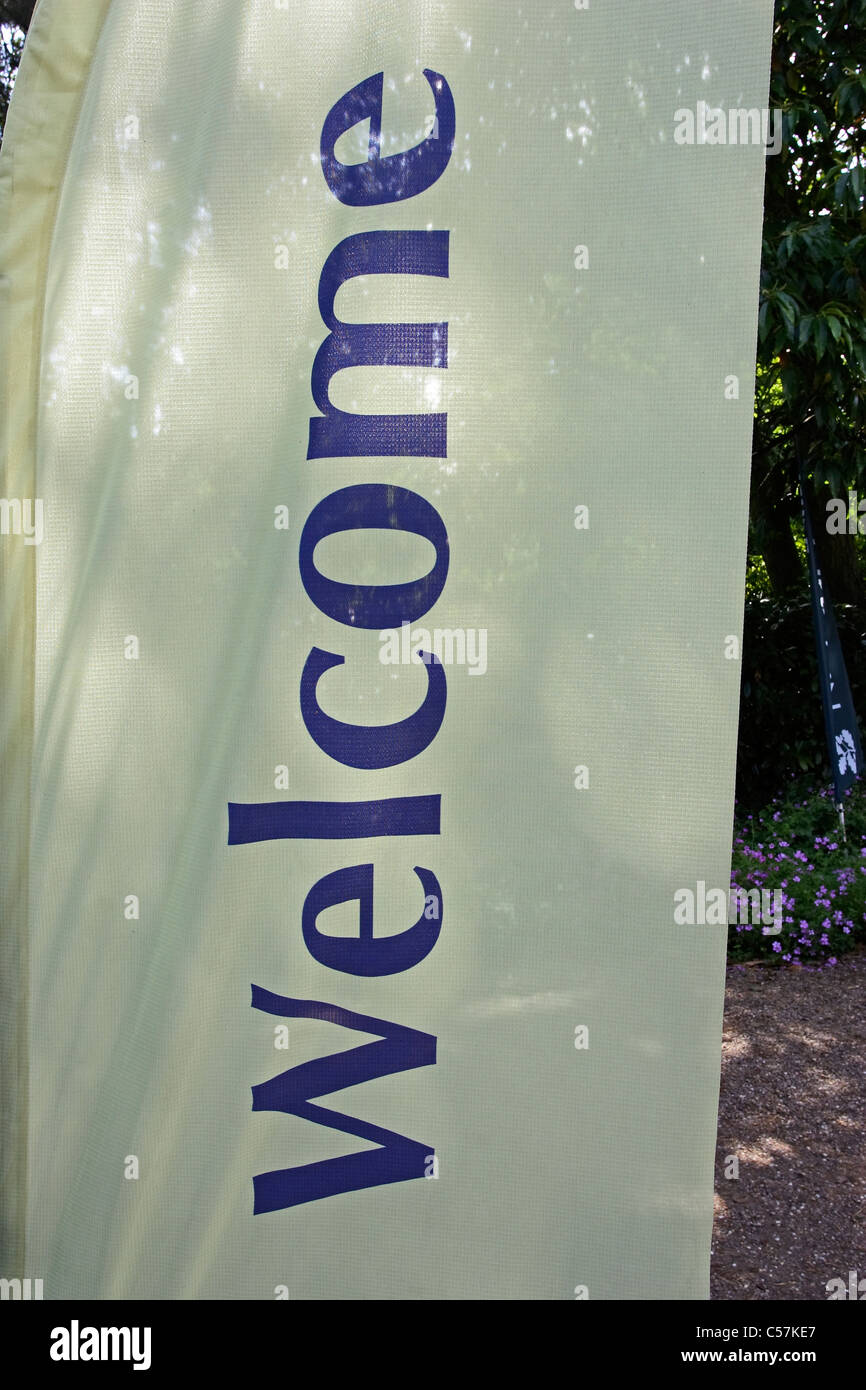 Welcome banner hi-res stock photography and images - Alamy