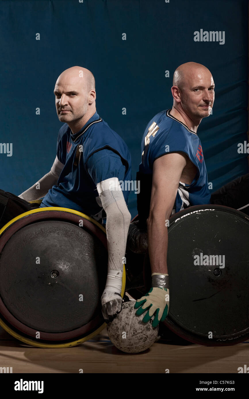 Wheelchair rugby team hi-res stock photography and images - Alamy