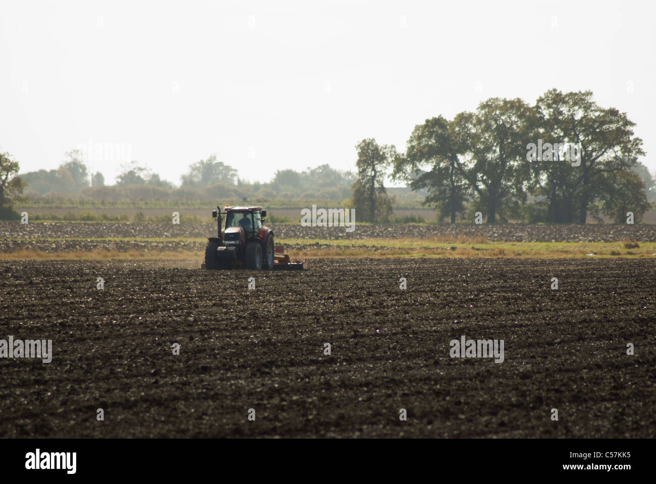Plowing the rows hi-res stock photography and images - Alamy