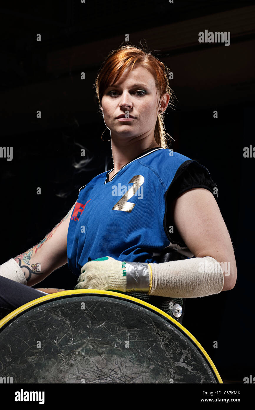 Hero portrait shot disabled sports hi-res stock photography and images ...