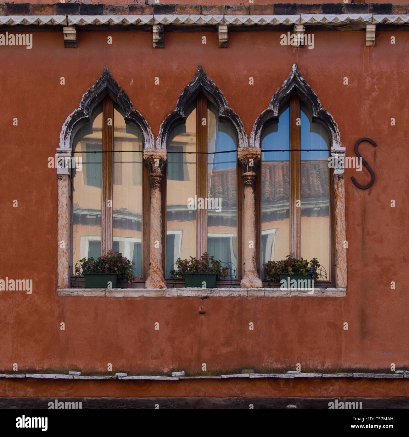 Triptych of windows hi-res stock photography and images - Alamy