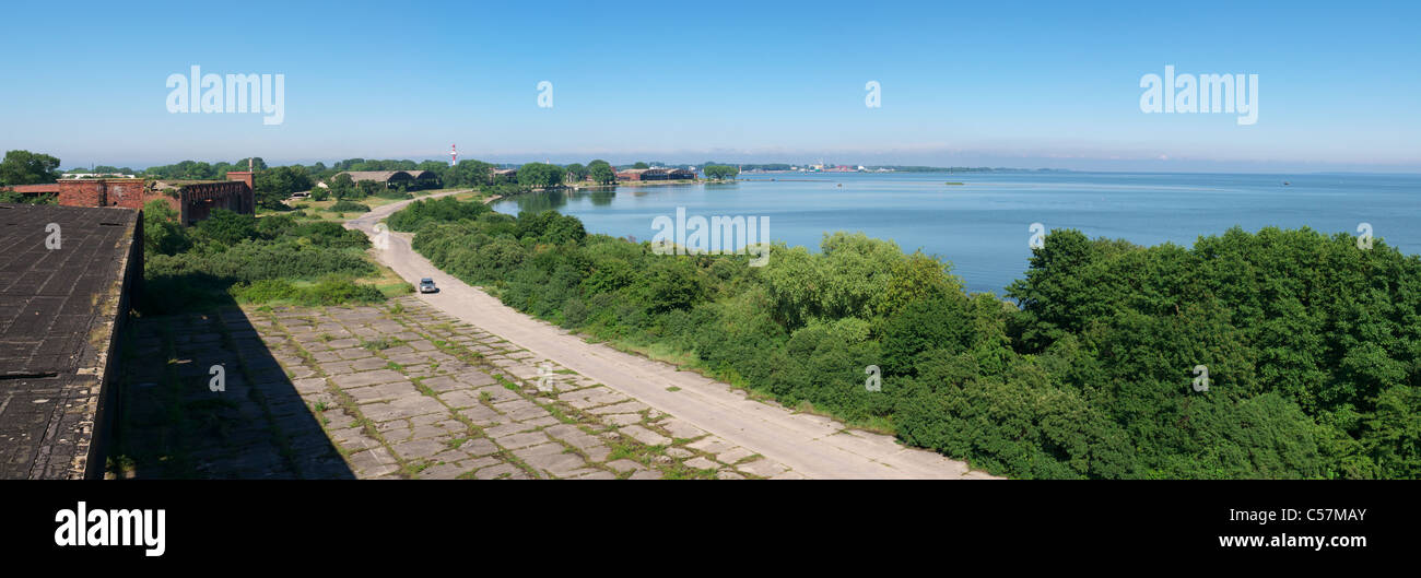 Baltic spit, ruins german air base Neutief Stock Photo - Alamy