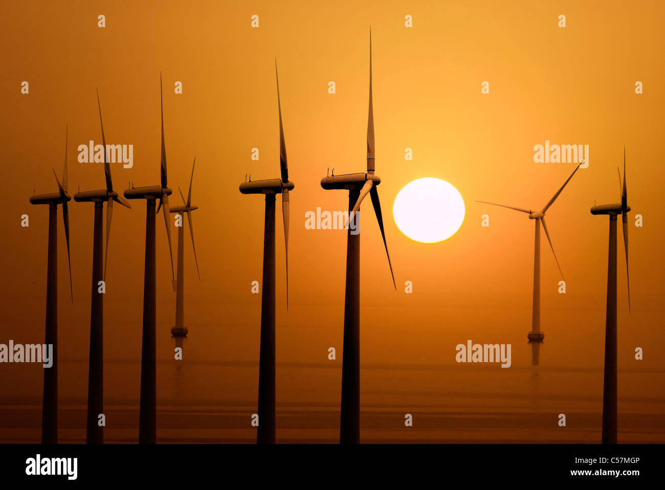 Wind energy denmark hi-res stock photography and images - Alamy